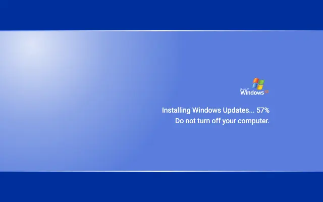 Actualización de Windows Falsa - whitescreen.tv